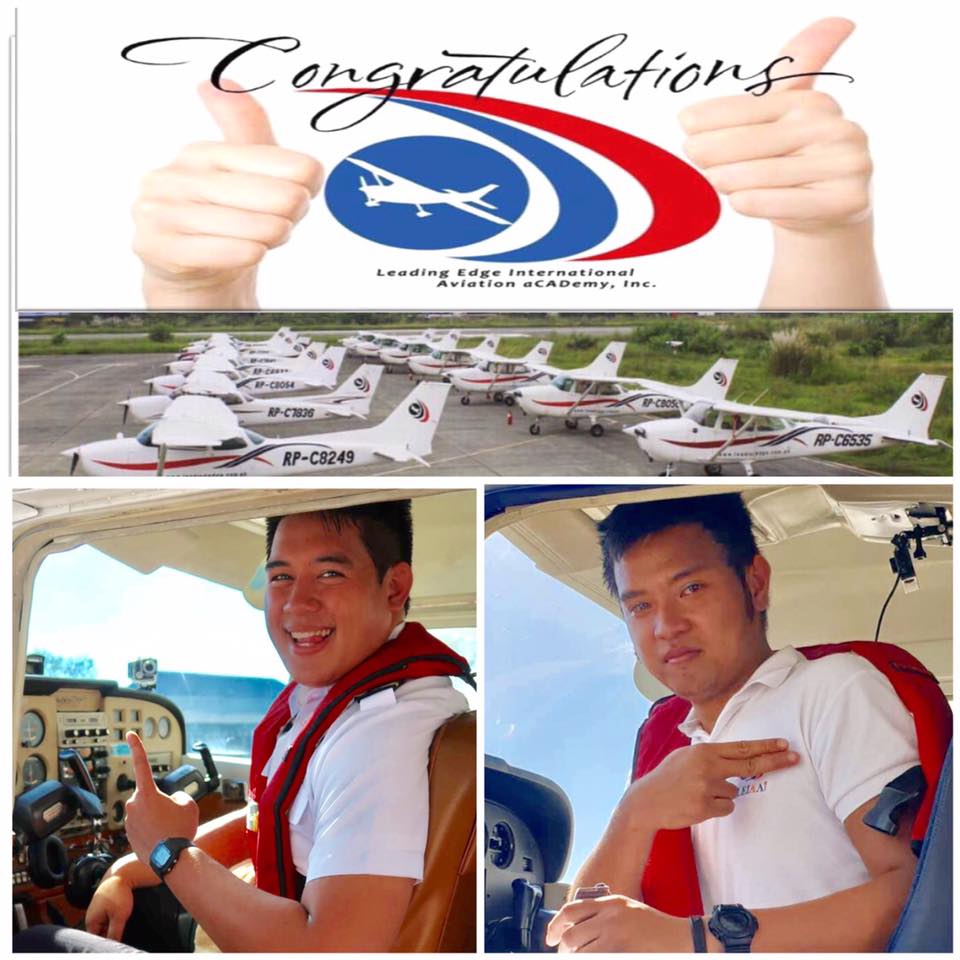 First Solo Flight of Student Pilot Lukas Angelo Imperial Oliveros and ...