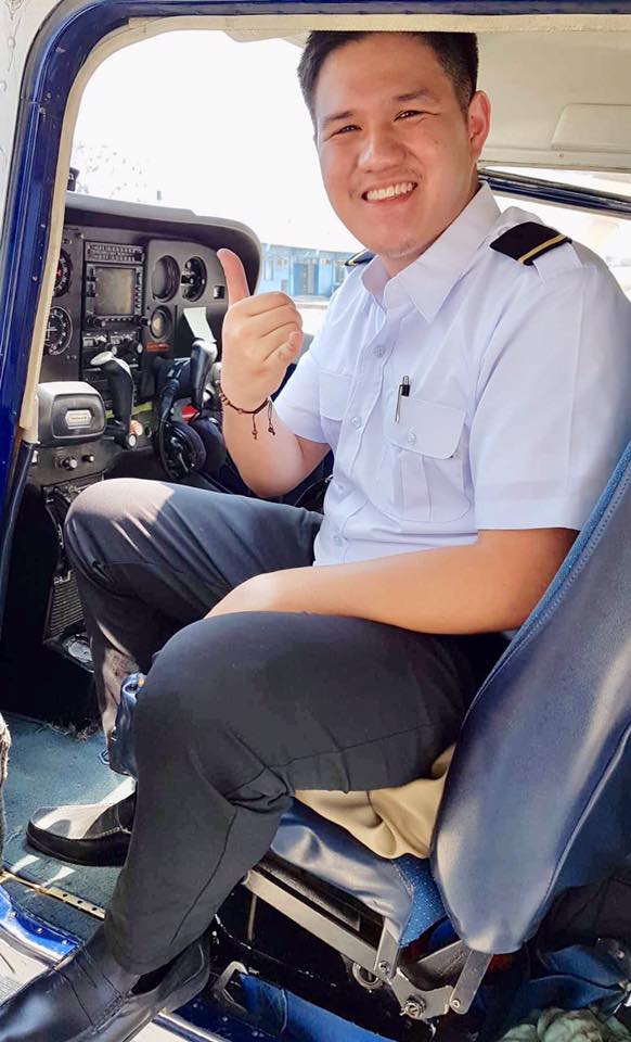 First Solo Flight of Students Tiphanie Anne Cruz Draper, Elijah Miguel ...