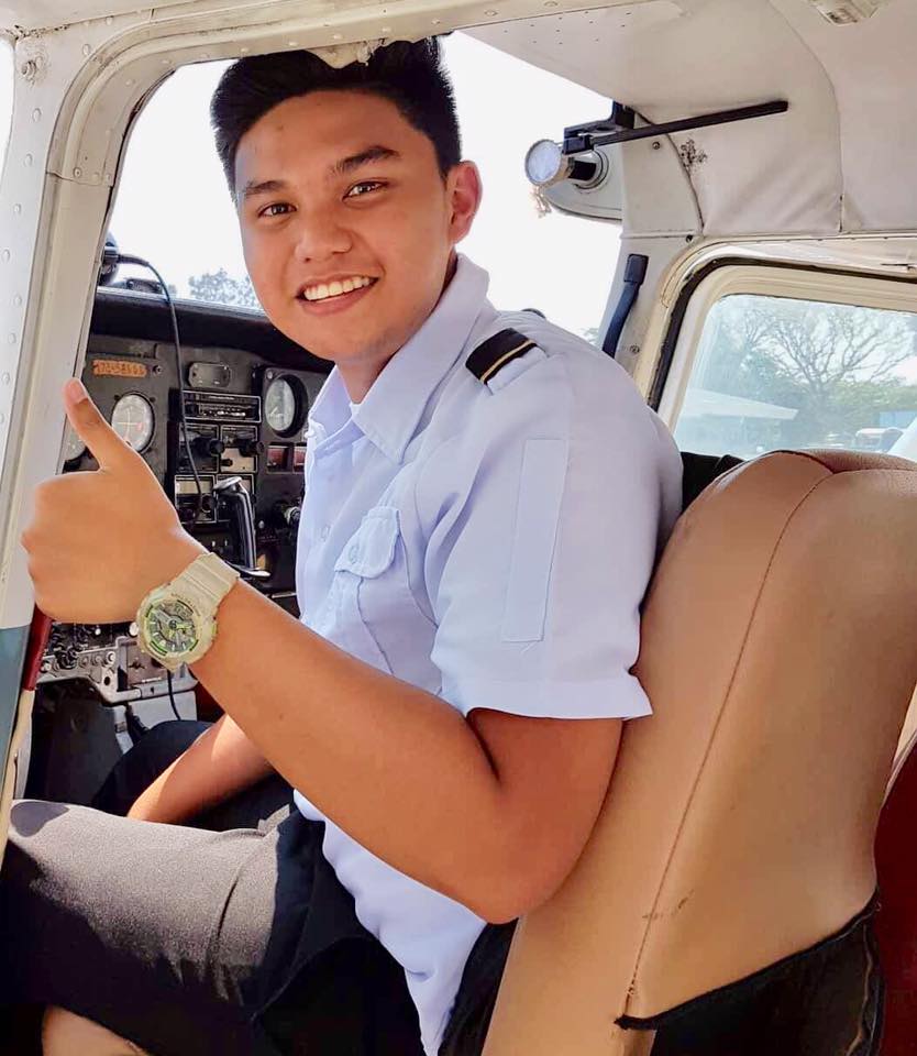 First Solo Flight of Students Tiphanie Anne Cruz Draper, Elijah Miguel ...