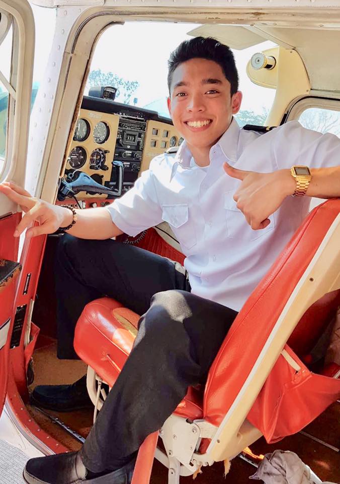 First Solo Flight of Students Tiphanie Anne Cruz Draper, Elijah Miguel ...
