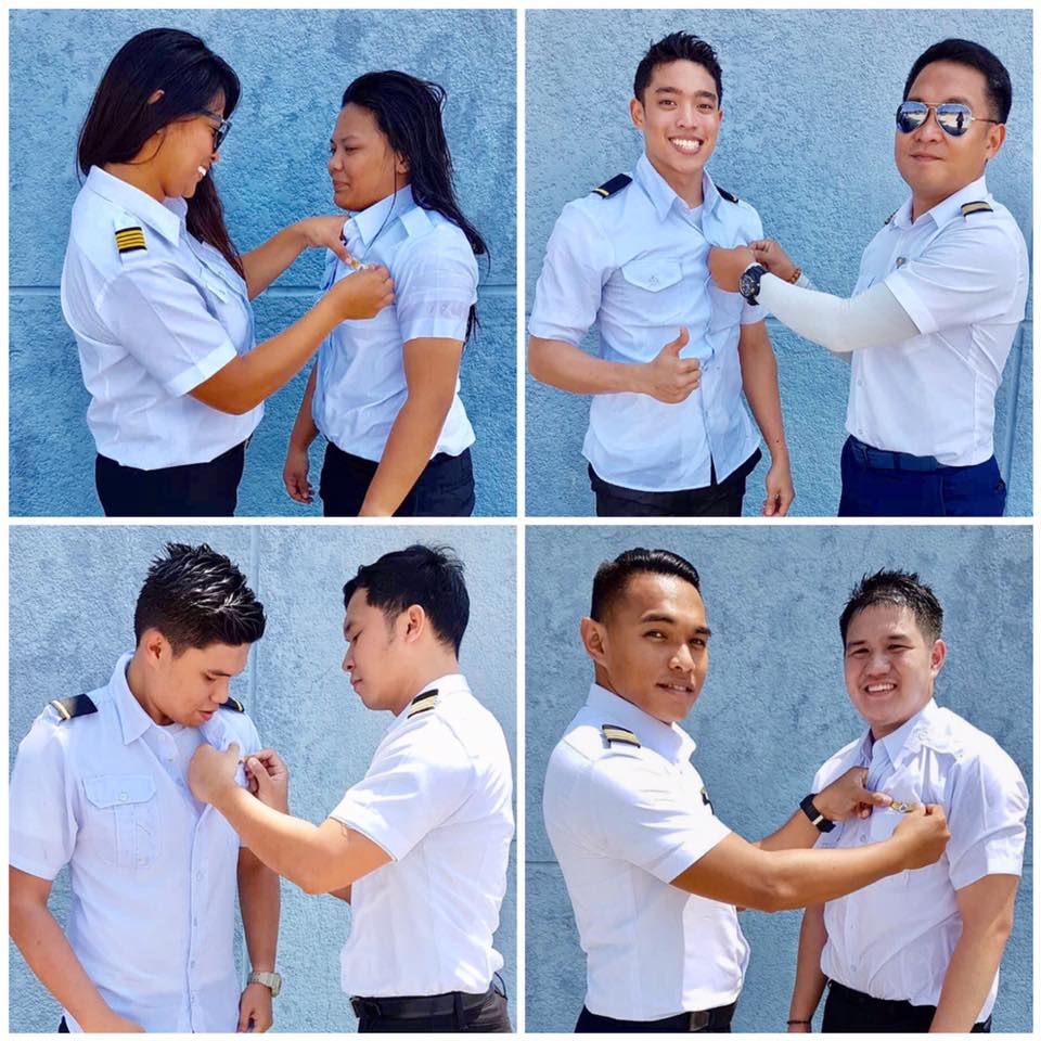 First Solo Flight of Students Tiphanie Anne Cruz Draper, Elijah Miguel ...